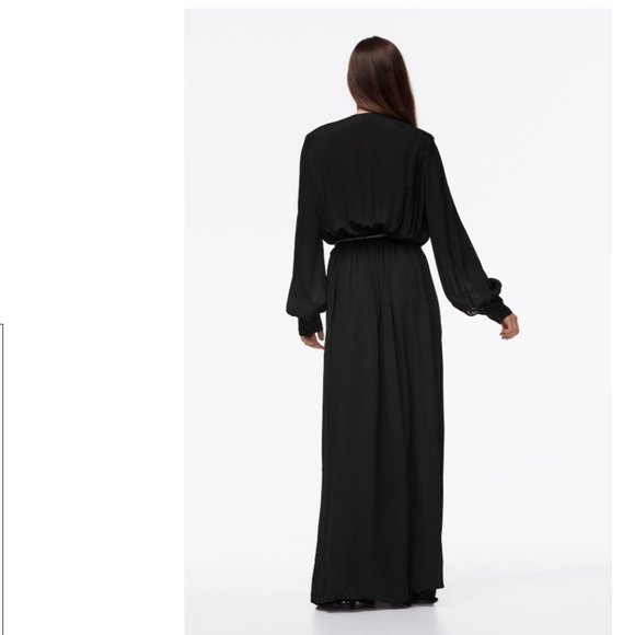 Zara | Dresses | Zara Black Limited Edition Into The Night Collection ...